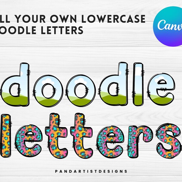 Canva Frames Letter - Etsy Ireland