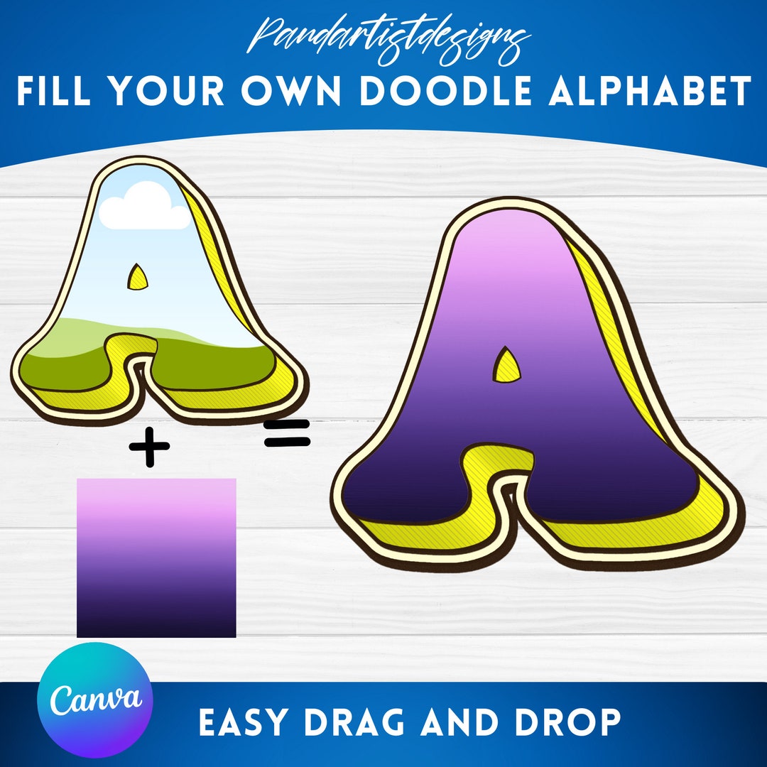 Custom Your Retro Groovy Letter PNG, Uppercase & Number, Drag and Drop ...