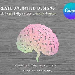Make Your Own Brain Design on CANVA - Easy Drag and Drop - Mental ...