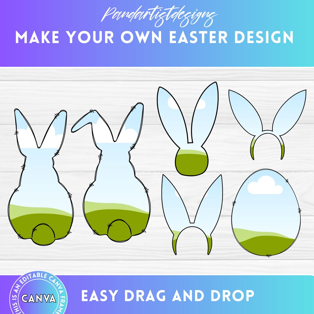 Make Your Own Doodle Easter Design on Canva With Easy Drag & Drop ...