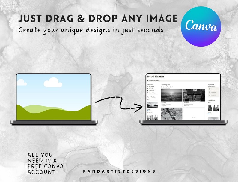 Aesthetic Laptop Mockup Device Computer Canva Frame Screen - Etsy