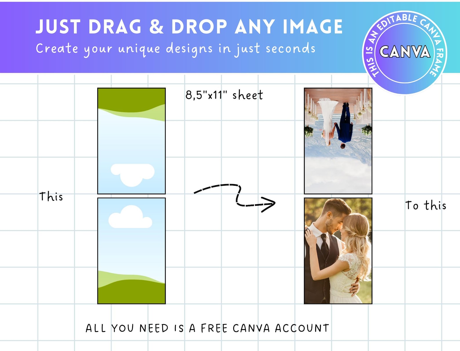 Booklet Editable Canva Template, Mini Coloring Book Template, Fold Book ...