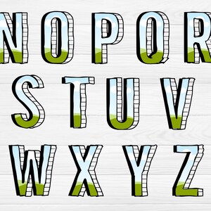 Doodle Letters Canva Frames, Pencil Sketch Alphabet - Drag and Drop ...