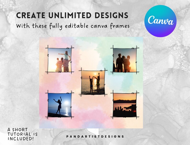 DIY Photo Collage Add Your Own Photo & Background 20 Oz - Etsy