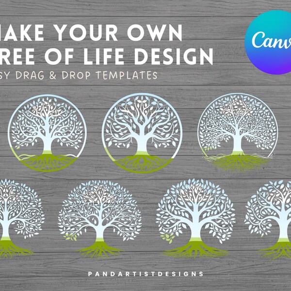 Bohemian Family Tree Template - Etsy