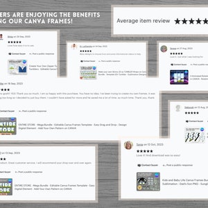 Make Your Own Wing Angel Design on CANVA - Canva Frame Bundle - Easy ...