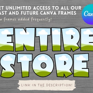 Fill Your Own Europe Map on Canva - European Countries CANVA Frame ...