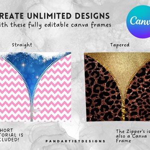 Make Your Own Zipper Tumbler Wraps Design on Canva With Easy Drag and ...