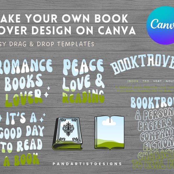 Wavy Text Canva Template - Etsy