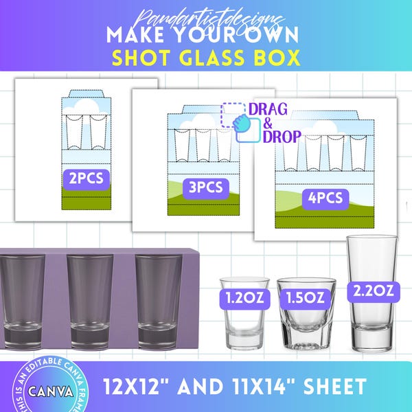 Shot Glass Display - Etsy