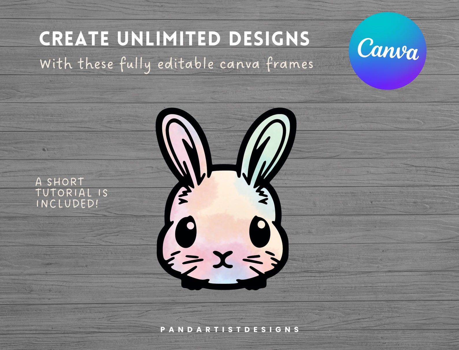 Make Your Own Cute Doodle Easter Design on Canva With Easy Drag & Drop ...