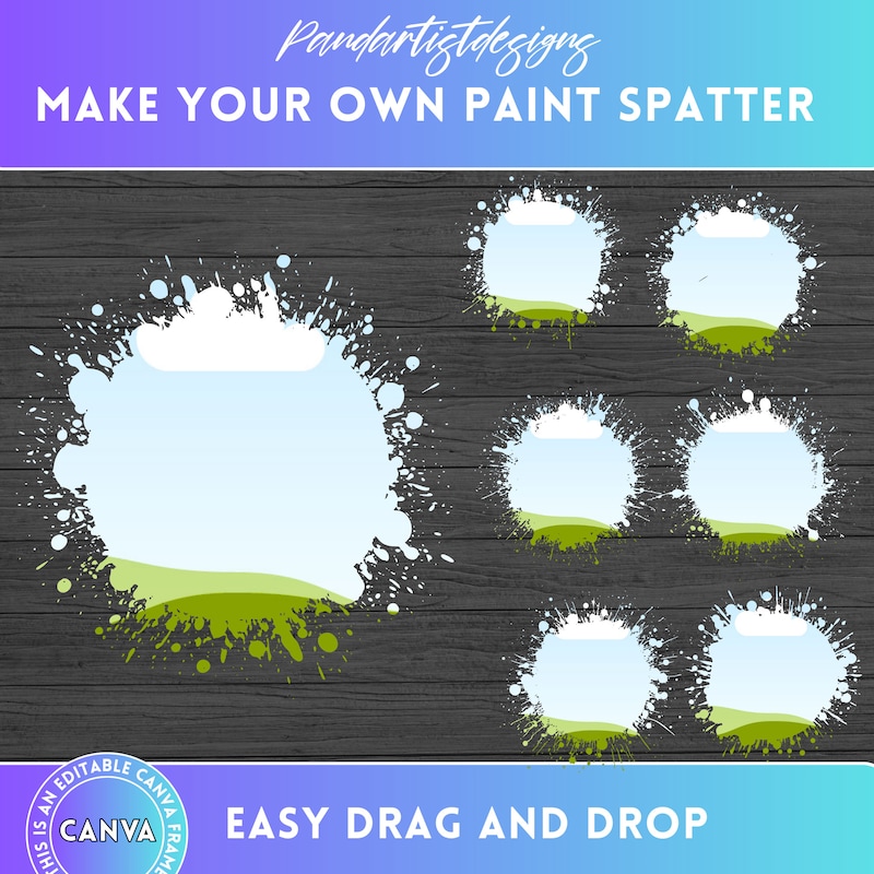 Sparkle Splatter Svg - Etsy