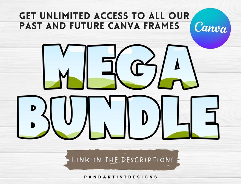 Fill Your Own Uppercase Doodle Letters On Canva With Drag And Etsy