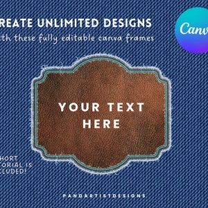 Digital Stitch Label PNG, Faux Embroidery Applique, Easy Drag and Drop ...