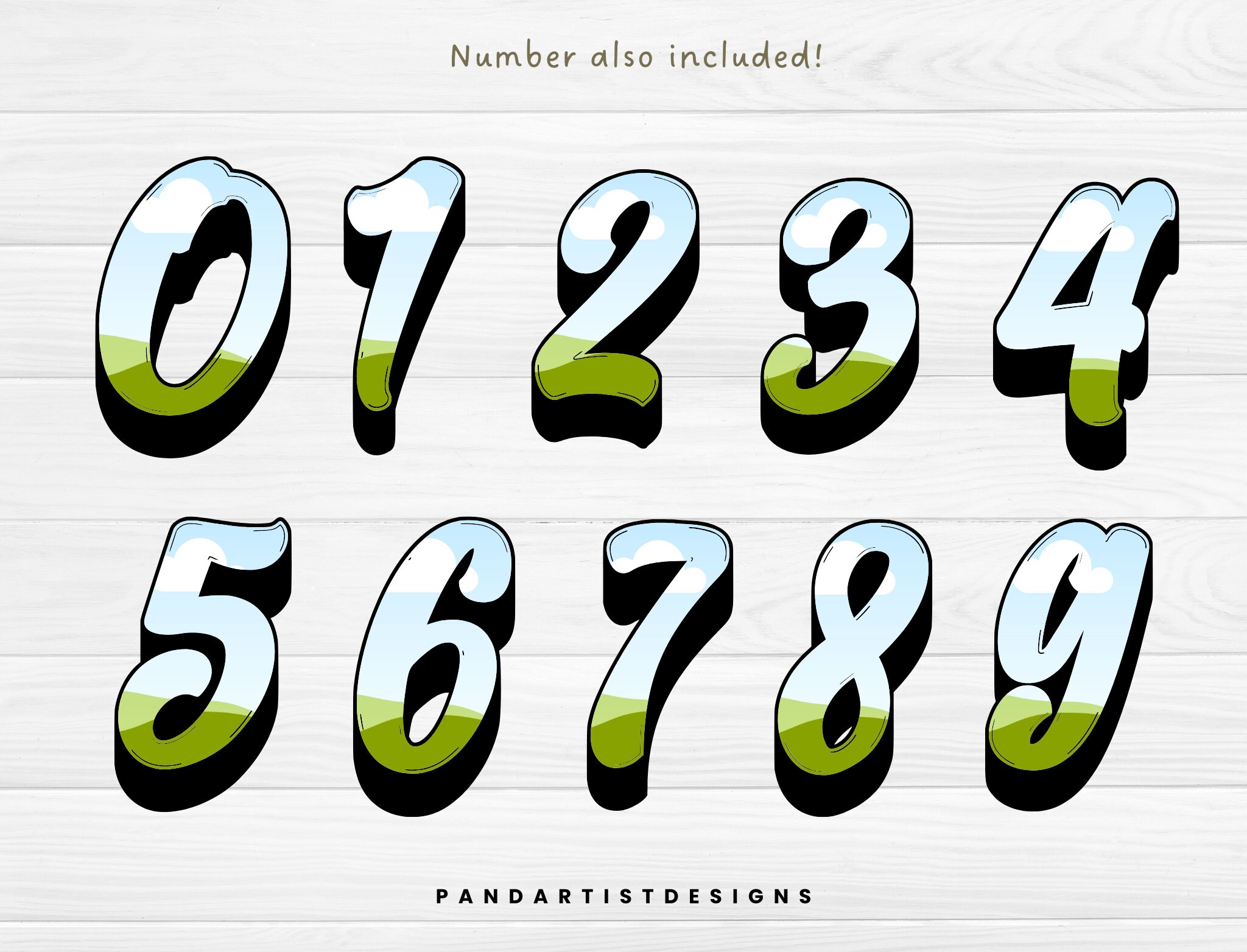 Canva Frames Retro Western Uppercase Lowercase Letters & Numbers ...