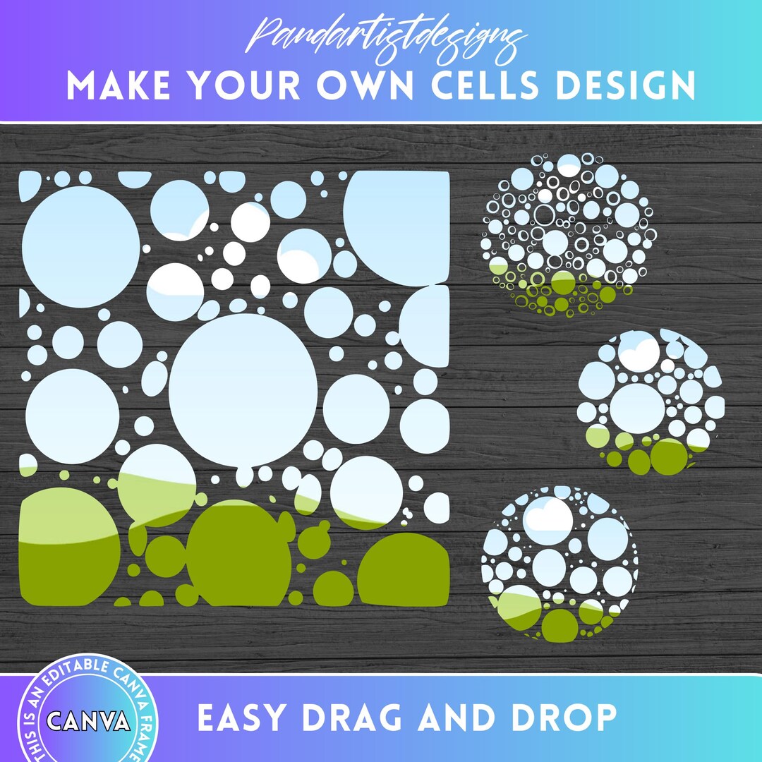 Make Your Own Blood Cells Design on CANVA With Easy Drag and Drop ...