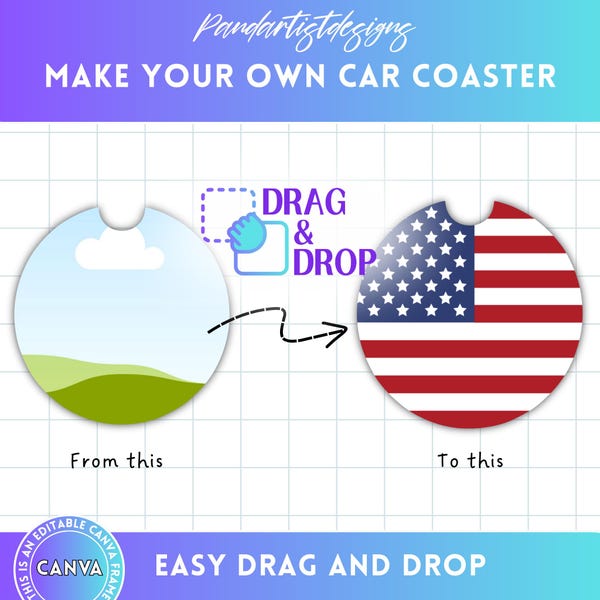 Car Coasters - Etsy