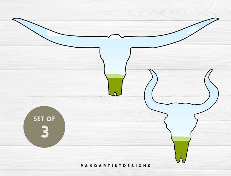 Fill Your Own Skull Bull on CANVA With Drag and Drop Canva - Etsy
