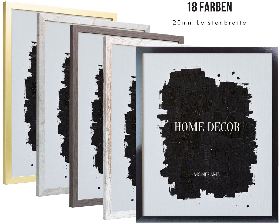 Narrow Picture Frame CHLOE - Thin High-quality Frame Made of MDF Wood ...