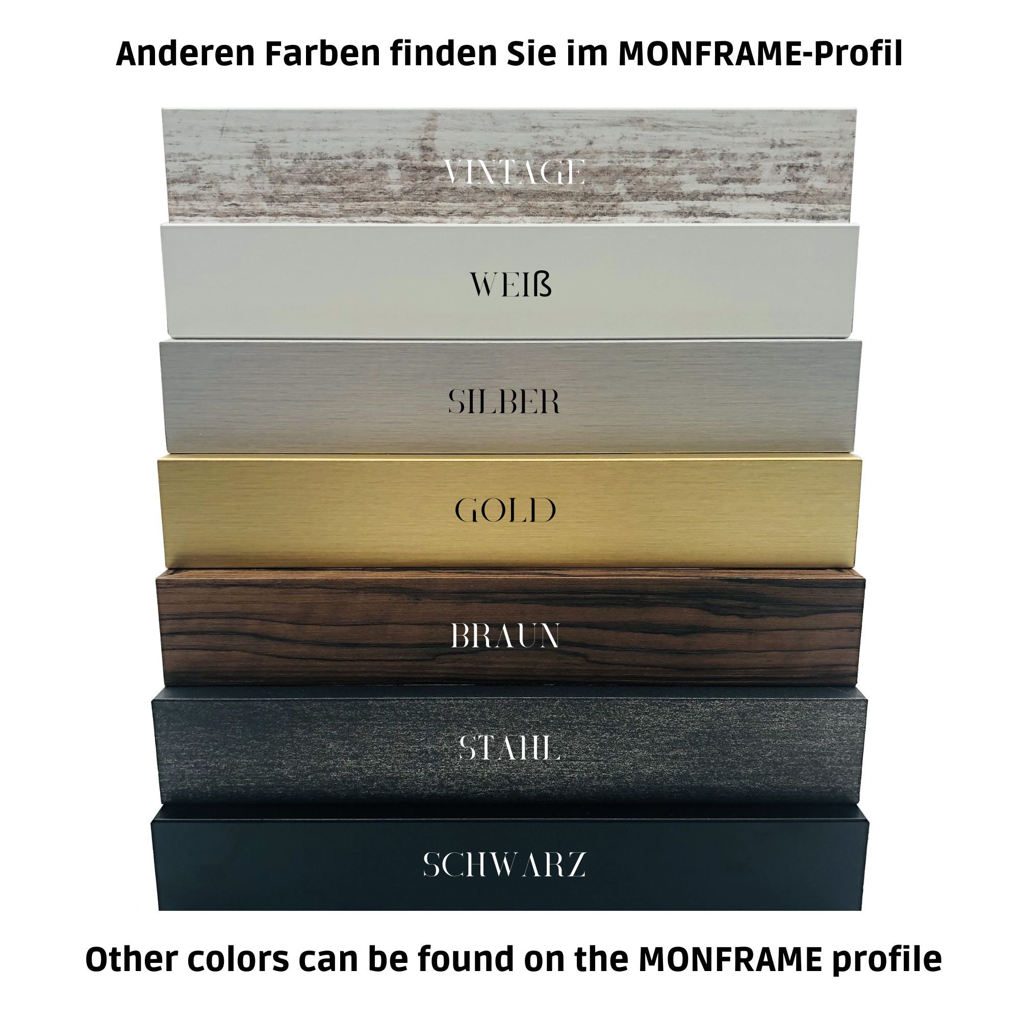 Shadow Gap Frame Walnut Canvas Picture Frame Without Glass - Etsy