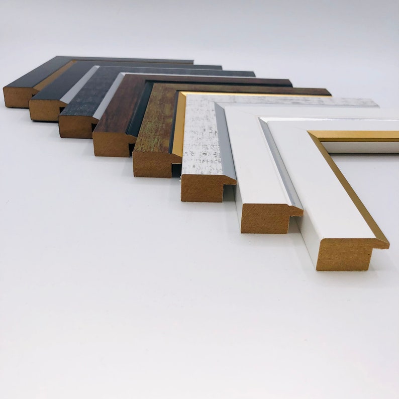 Cornice GALLANT, cornice in legno MDF con passepartout - Etsy Italia