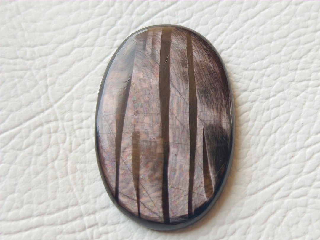 Natural Hypersthene Gemstone Cabochon 44x29x5 Mm 79 Crt Hypersthene ...