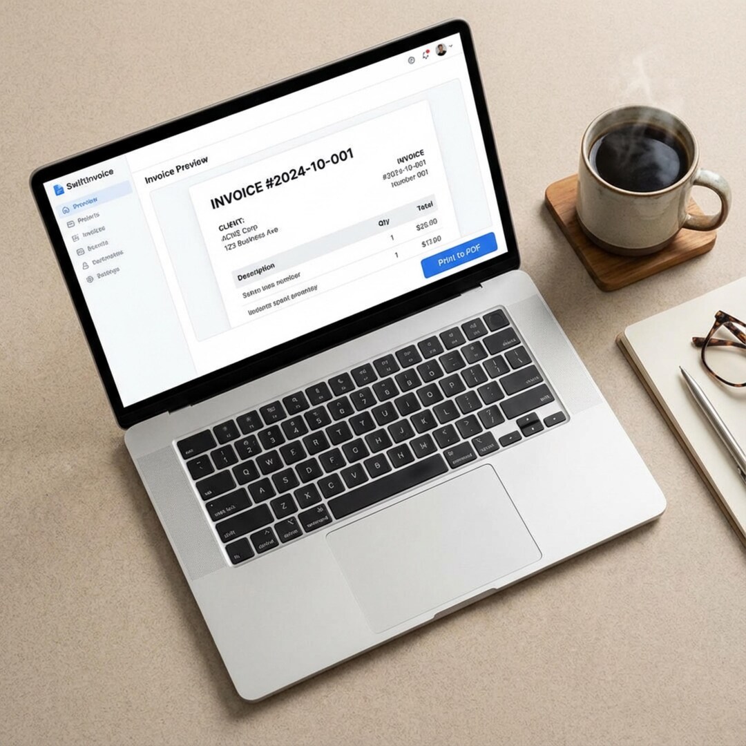 Swiftinvoice - Offline Invoice Generator App | Freelance Billing ...