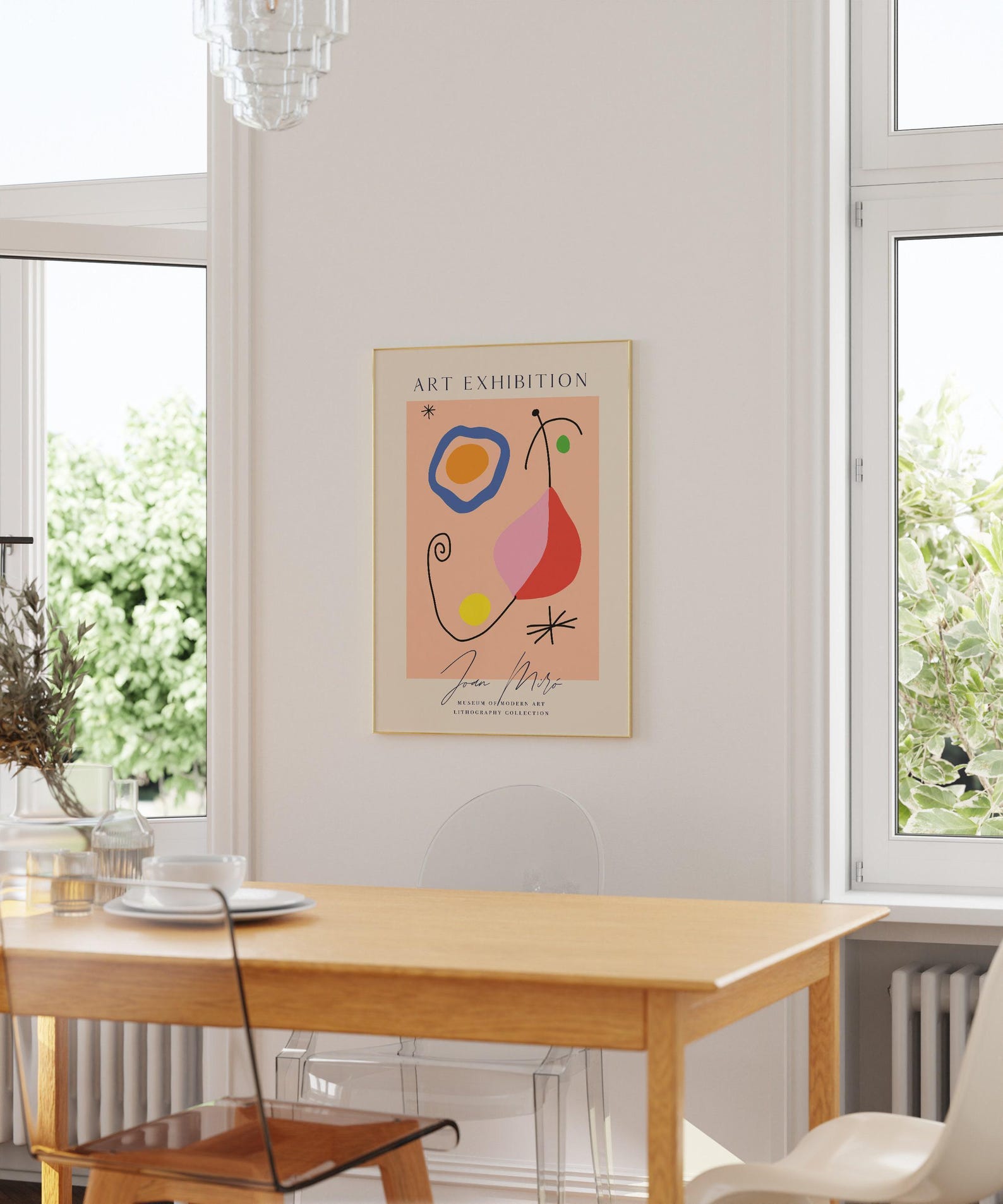 Joan Miró Art Print | Abstract Art | Cubism | Living Room Poster ...
