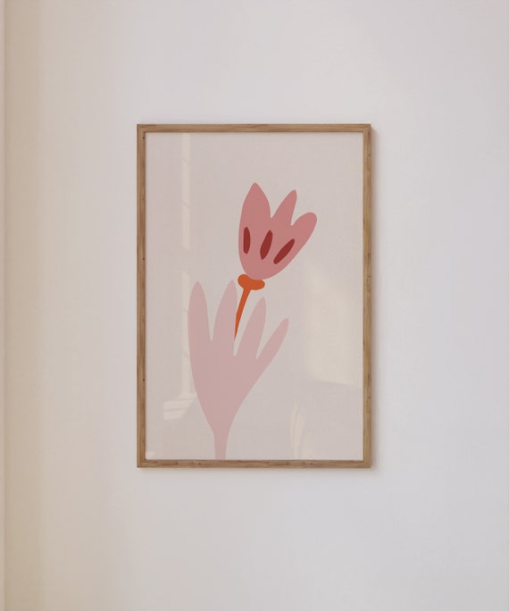 FLOWER Design Poster Illustration Poster Poster for the - Etsy