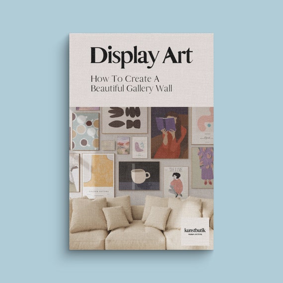 Display Art E-book Gallery Wall Template Gallery Wall - Etsy