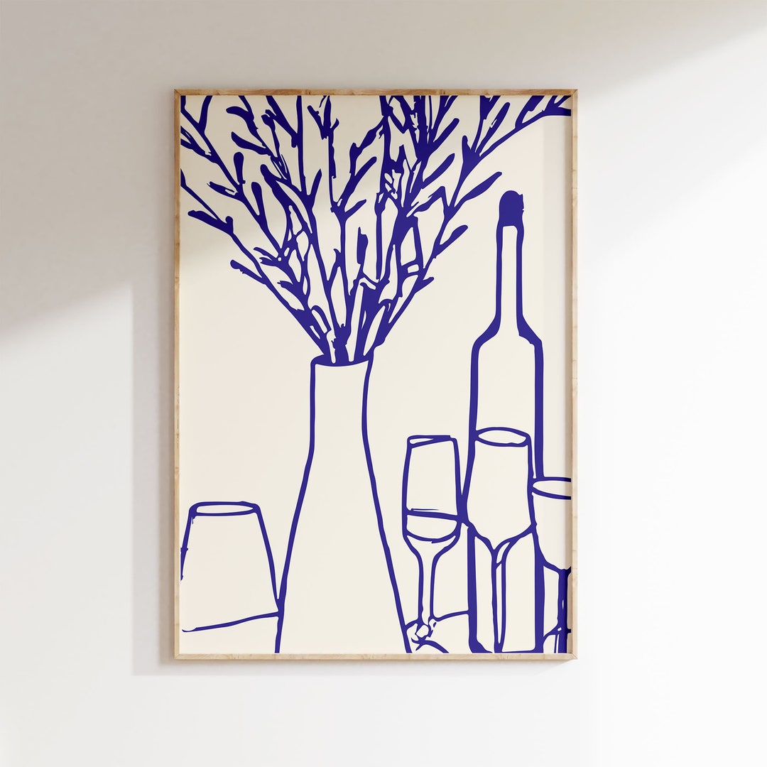 Scandi Posters Art Print Kitchen Wall Decoration Dining Room Mural ...