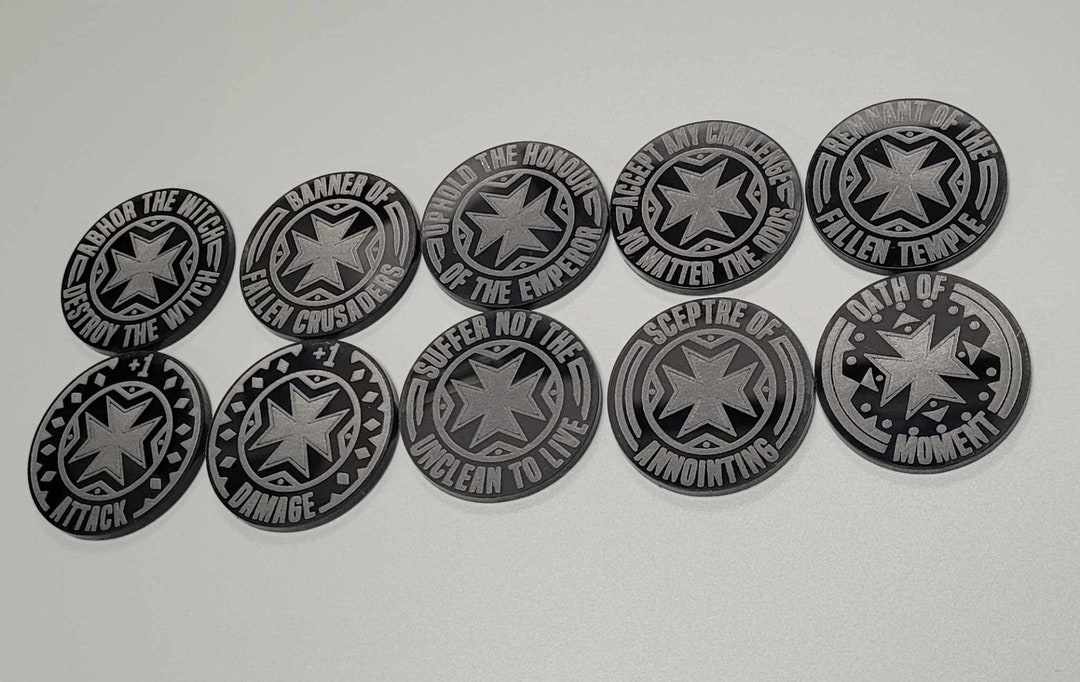 Black Templars Ultimate Pack 40k Tokens - Etsy