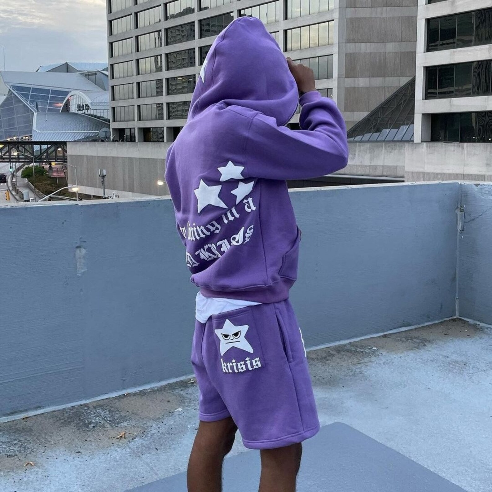 Y2K Star Print Oversized Zip up Hoodie - Etsy Y2K Star Print Oversized Zip up Hoodie - Etsy