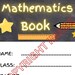 Maths Book Name Sticker Labels digital for Primary Schools and Home ...