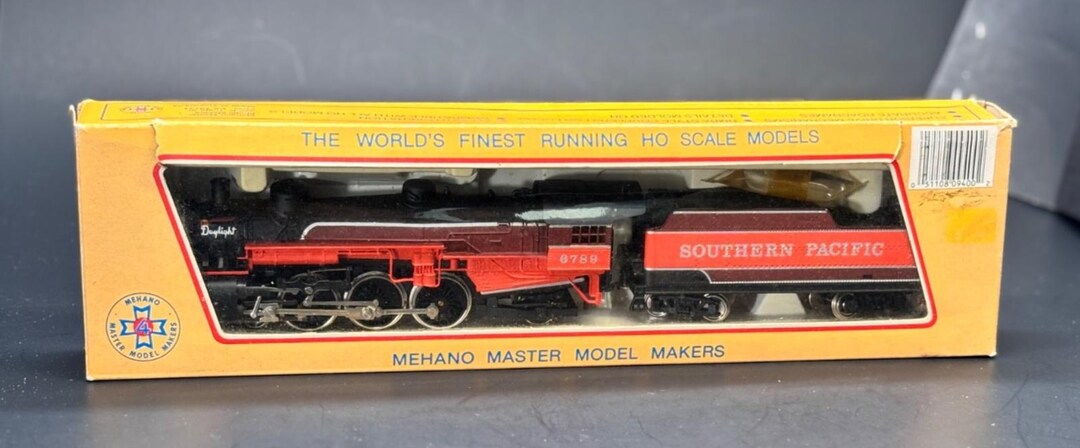 Mehano HO Scale Southern Pacific Daylight 6789 Steam Locomotive Model ...