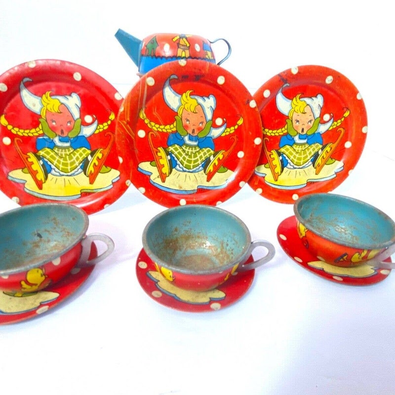 Ohio Art Tea Set - Etsy