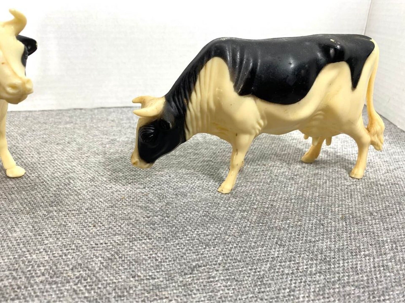 Vintage Set 3 Celluloid / Plastic Cows, Country Decor, Farm Toy, Farm ...