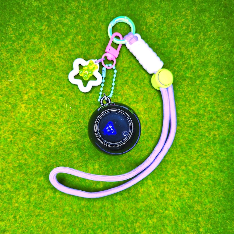 8 Ball Keychain Plastic - Etsy