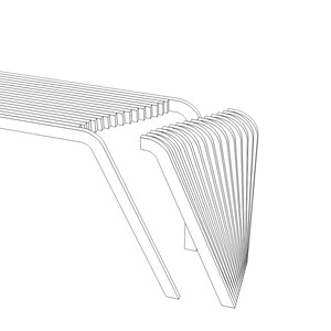 Parametric Design, Wavy Plywood Console Table - CNC Files for Cutting ...
