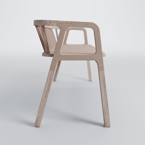 Plywood Bench CNC Files: Vector Furniture Plans (digital Download) - Etsy