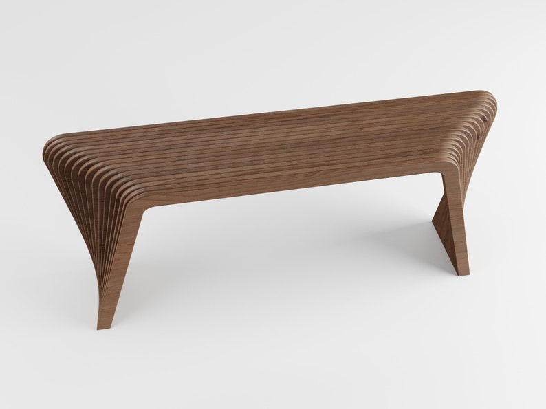 Parametric Design, Wavy Plywood Console Table - CNC Files for Cutting ...
