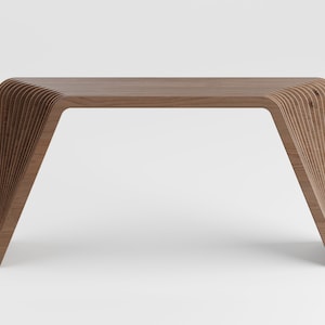 Parametric Design, Wavy Plywood Console Table - CNC Files for Cutting ...