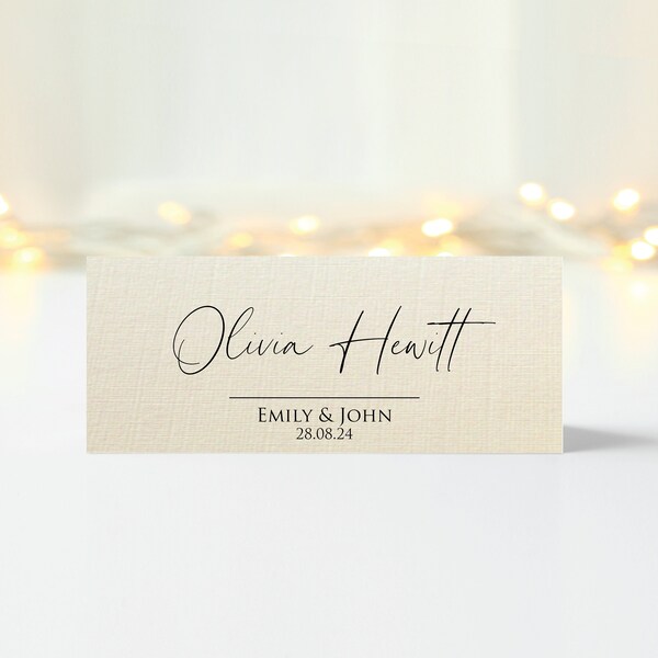 Tented Place Cards - Etsy