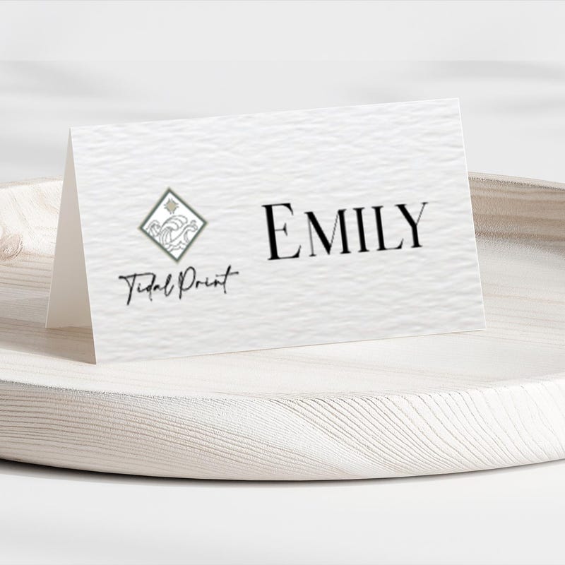 Corporate Table Name Cards - Etsy