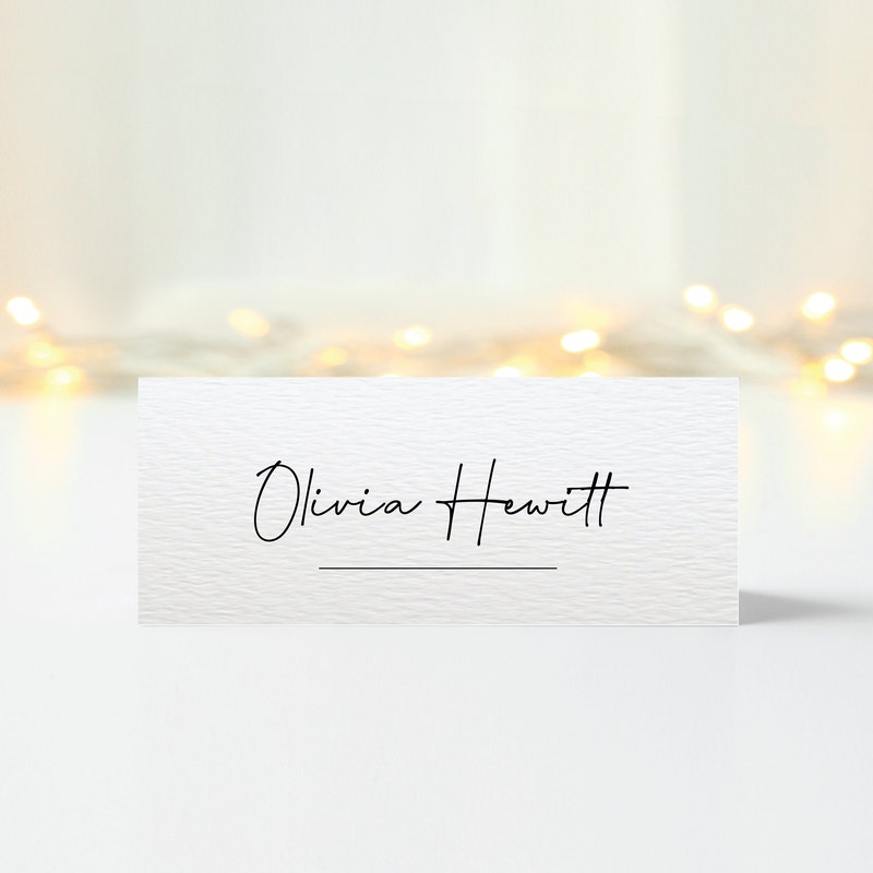 Place Card Sign - Etsy