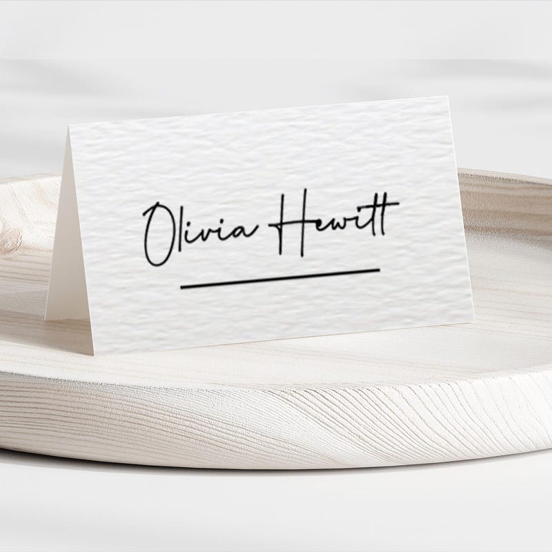 Place Card Sign - Etsy