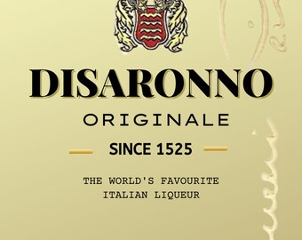 Custom Disaronno Bottle - Etsy UK