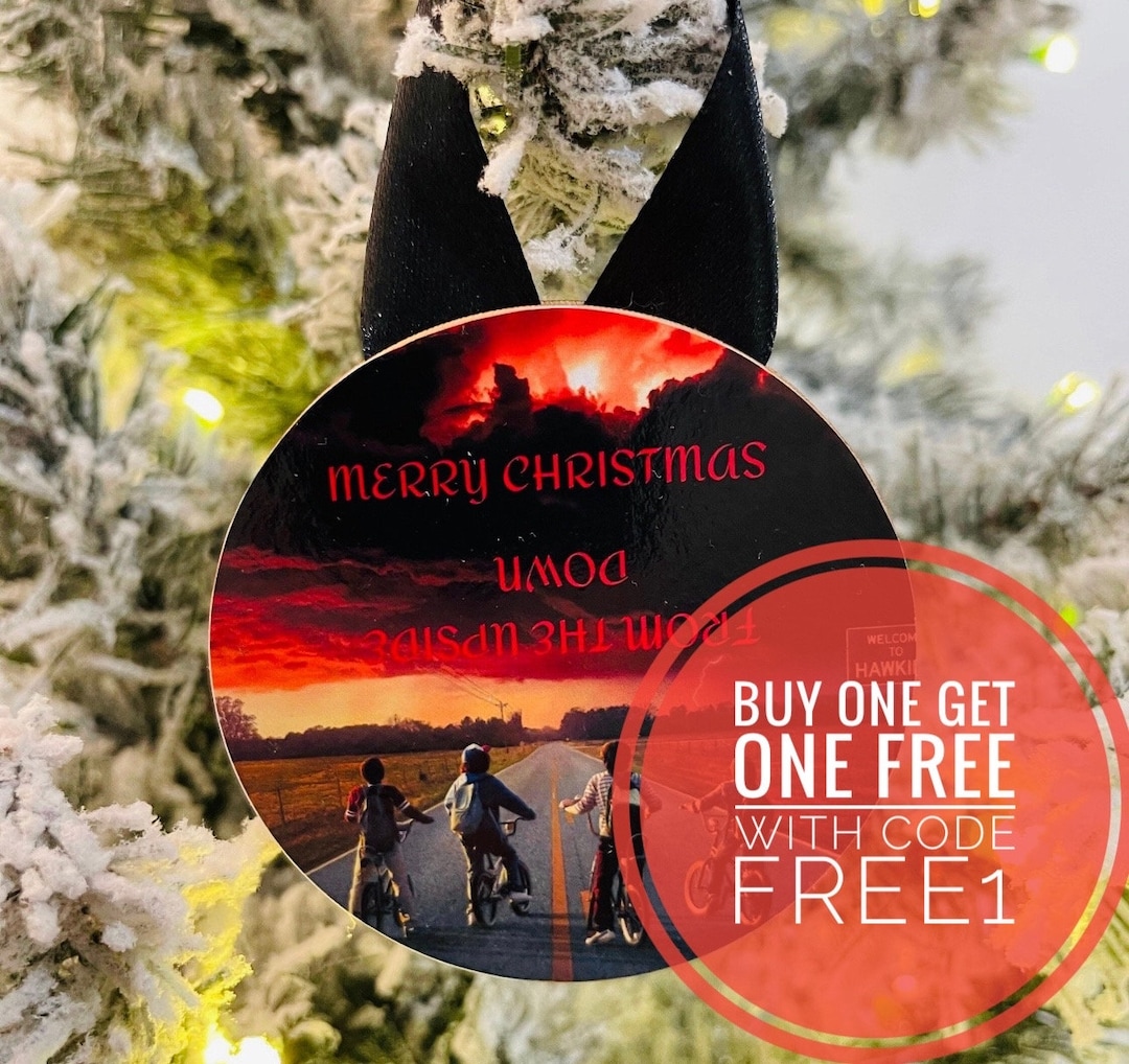 Stranger Things Christmas Decoration Stocking Filler - Etsy