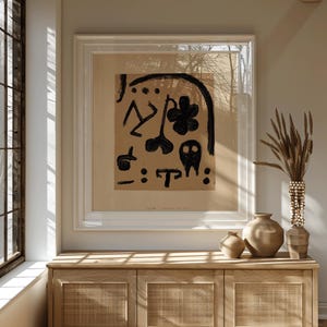 Paul Klee - Marks for Later | Vintage Mid-century Modern Abstract Art ...