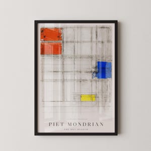 Piet Mondrian - Study for a Composition PREMIUM GICLÉE PRINT | Museum ...